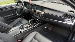 Black BMW 528 2012 in Tallinn, with an engine capacity of 0.18 L and mileage of 208 thousand km for 12000 €, photo 14 on AUTOMOTO.COM.LV
