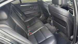 Black BMW 528 2012 in Tallinn, with an engine capacity of 0.18 L and mileage of 208 thousand km for 12000 €, photo 15 on AUTOMOTO.COM.LV