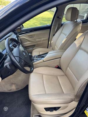 Black BMW 528 2012 in Kaunas, with an engine capacity of 2.00 L and mileage of 258 thousand km for 7500 €, photo 7 on AUTOMOTO.COM.LV