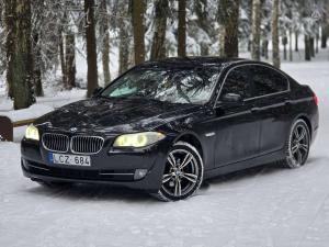 Black BMW 528 2013 in Radviliskis, with an engine capacity of 2.00 L and mileage of 279 thousand km for 8300 €, photo 16 on AUTOMOTO.COM.LV