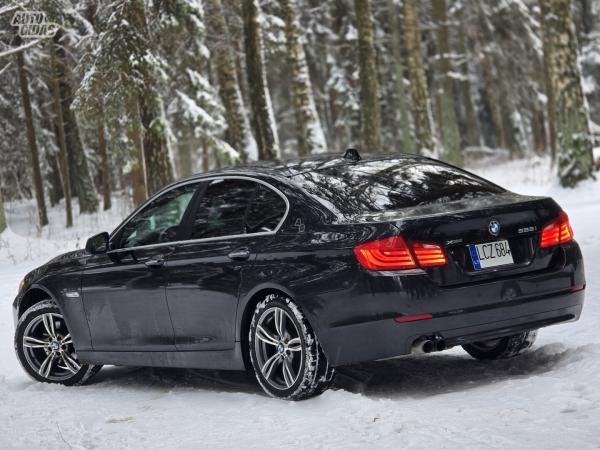 Black BMW 528 2013 in Radviliskis, with an engine capacity of 2.00 L and mileage of 279 thousand km for 8300 €, photo 10 on AUTOMOTO.COM.LV