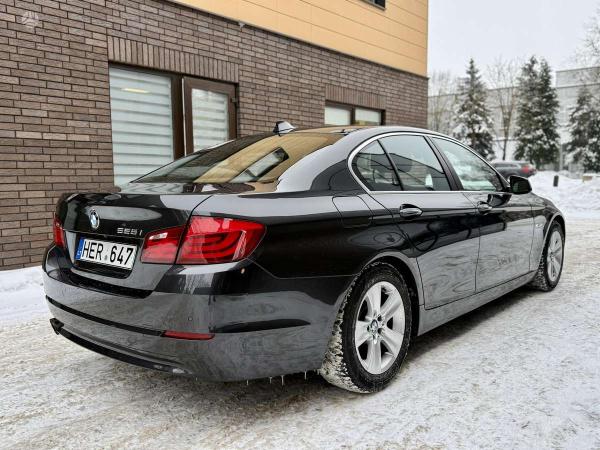 Melns BMW 528 2013 Kaišiadorys, ar dzinēja tilpumu 2.00 L un nobraukumu 173 tūkst. km par 8600 €, foto 10 vietnē AUTOMOTO.COM.LV