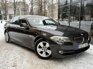 Black BMW 528 2013 in Kaisiadorys, with an engine capacity of 2.00 L and mileage of 173 thousand km for 8300 €, photo 2 on AUTOMOTO.COM.LV