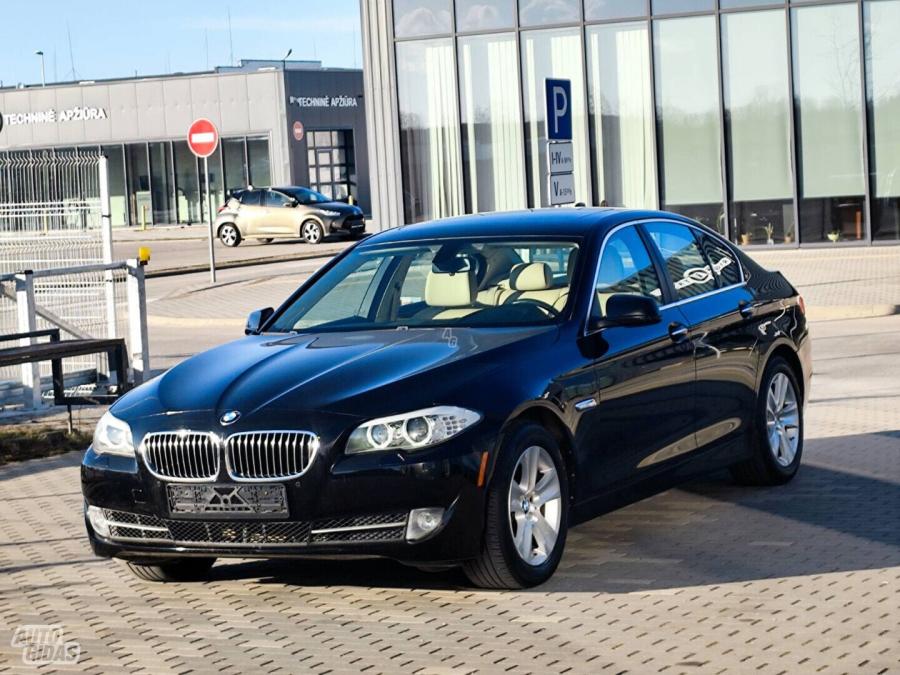 Black BMW 528 2013 in Siauliai, with an engine capacity of 2.00 L and mileage of 151 thousand km for 7700 €, photo 3 on AUTOMOTO.COM.LV
