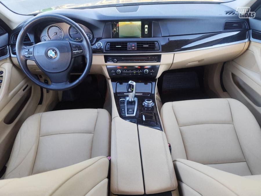 Black BMW 528 2013 in Siauliai, with an engine capacity of 2.00 L and mileage of 151 thousand km for 7700 €, photo 10 on AUTOMOTO.COM.LV