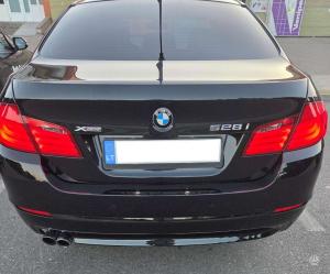 Melns BMW 528 2013 Kauņa, ar dzinēja tilpumu 2.00 L un nobraukumu 145 tūkst. km par 10950 €, foto 5 vietnē AUTOMOTO.COM.LV