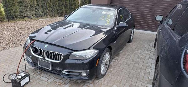 Black BMW 528 2014 in Vilnius, with an engine capacity of 2.00 L and mileage of 299 thousand km for 6800 €, photo 1 on AUTOMOTO.COM.LV