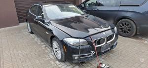 Black BMW 528 2014 in Vilnius, with an engine capacity of 2.00 L and mileage of 299 thousand km for 6800 €, photo 2 on AUTOMOTO.COM.LV