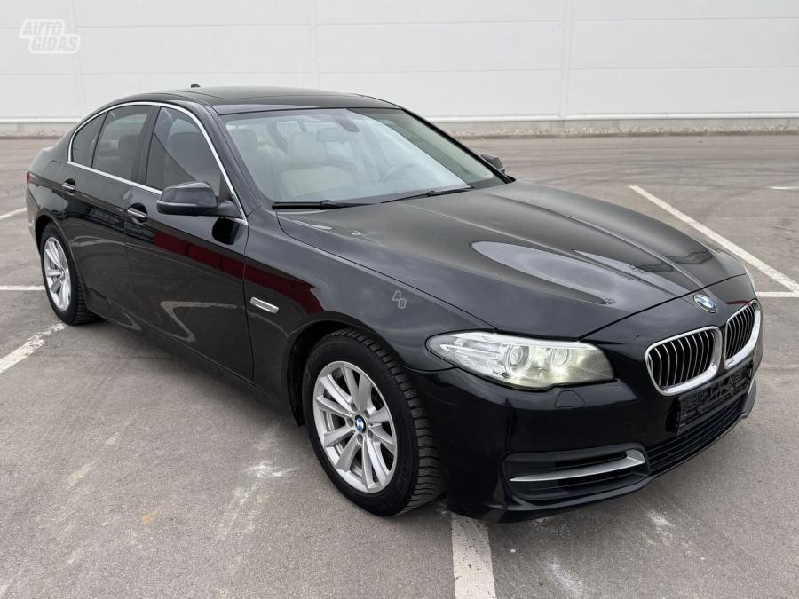 Black BMW 528 2014 in Radviliskis, with an engine capacity of 2.00 L and mileage of 173 thousand km for 6700 €, photo 3 on AUTOMOTO.COM.LV