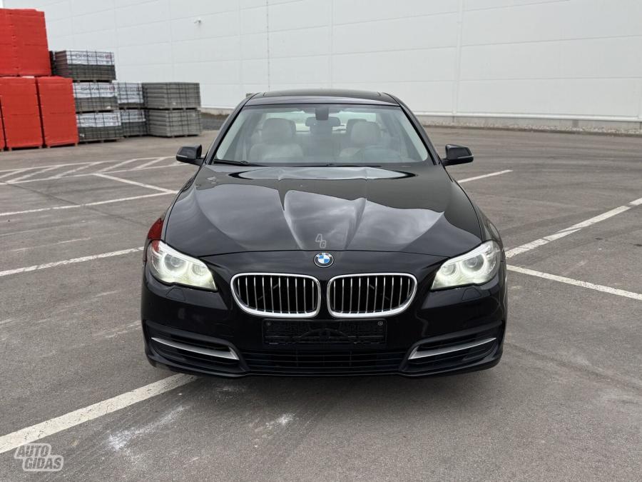 Black BMW 528 2014 in Radviliskis, with an engine capacity of 2.00 L and mileage of 173 thousand km for 6700 €, photo 4 on AUTOMOTO.COM.LV