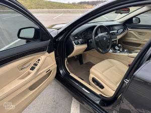 Black BMW 528 2014 in Radviliskis, with an engine capacity of 2.00 L and mileage of 173 thousand km for 6700 €, photo 8 on AUTOMOTO.COM.LV