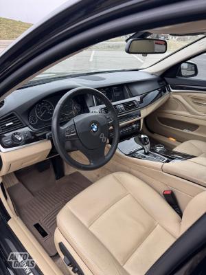 Black BMW 528 2014 in Radviliskis, with an engine capacity of 2.00 L and mileage of 173 thousand km for 6700 €, photo 9 on AUTOMOTO.COM.LV