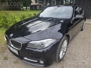 Black BMW 528 2014 in Talsi, with an engine capacity of 2.00 L and mileage of 296 thousand km for 10900 €, photo  on AUTOMOTO.COM.LV