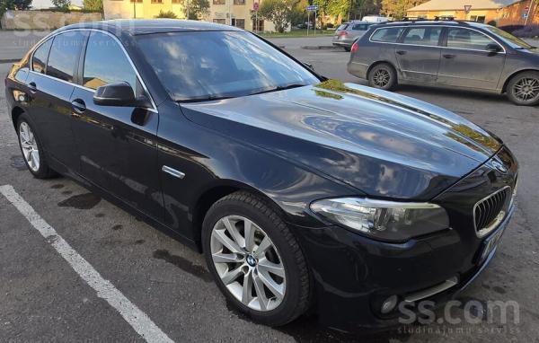 Melns BMW 528 2014 Talsi, ar dzinēja tilpumu 2.00 L un nobraukumu 296 tūkst. km par 10900 €, foto 3 vietnē AUTOMOTO.COM.LV