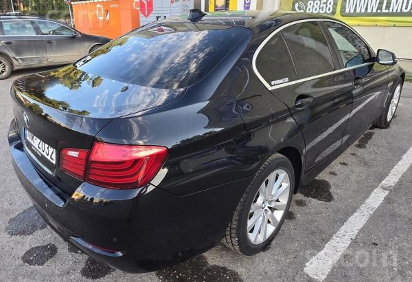 Melns BMW 528 2014 Talsi, ar dzinēja tilpumu 2.00 L un nobraukumu 296 tūkst. km par 10900 €, foto 6 vietnē AUTOMOTO.COM.LV