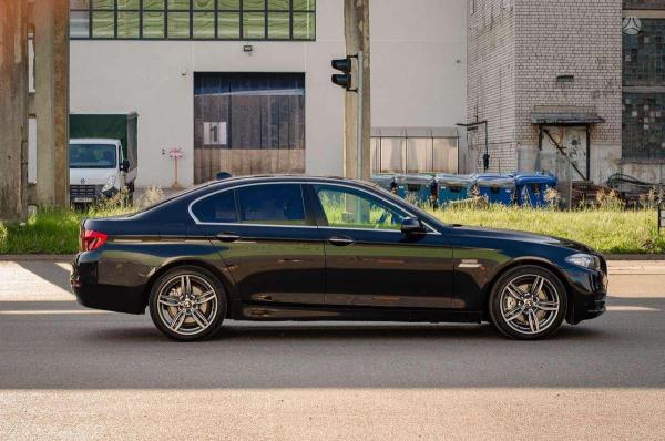 Melns BMW 528 2014 Kauņa, ar dzinēja tilpumu 2.00 L un nobraukumu 212 tūkst. km par 9200 €, foto 5 vietnē AUTOMOTO.COM.LV