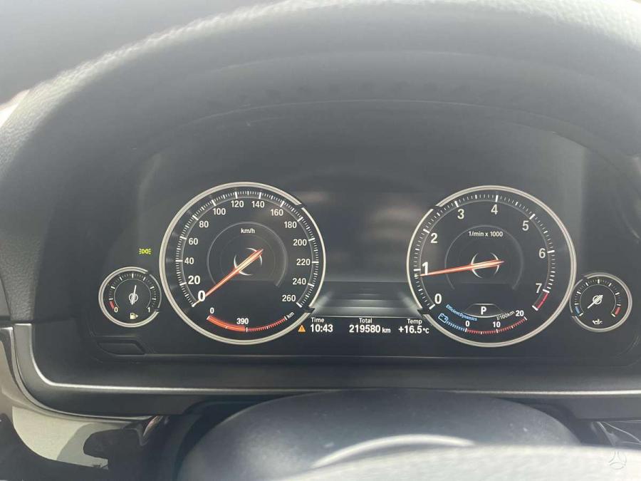Melns BMW 528 2014 Kauņa, ar dzinēja tilpumu 2.00 L un nobraukumu 220 tūkst. km par 11000 €, foto 7 vietnē AUTOMOTO.COM.LV