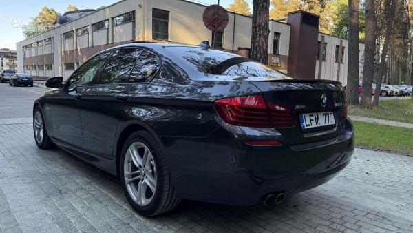 Melns BMW 528 2015 Prienai, ar dzinēja tilpumu 2.00 L un nobraukumu 158 tūkst. km par 13300 €, foto 3 vietnē AUTOMOTO.COM.LV