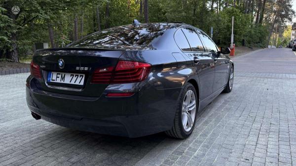 Melns BMW 528 2015 Prienai, ar dzinēja tilpumu 2.00 L un nobraukumu 158 tūkst. km par 13300 €, foto 4 vietnē AUTOMOTO.COM.LV