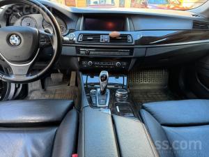 Black BMW 528 2017 in Tallinn, with an engine capacity of 2.00 L and mileage of 107 thousand km for 14000 €, photo 8 on AUTOMOTO.COM.LV