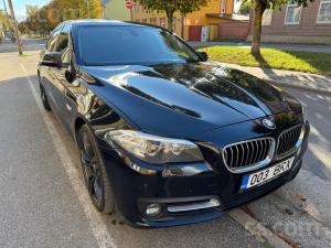 Black BMW 528 2017 in Tallinn, with an engine capacity of 2.00 L and mileage of 107 thousand km for 14000 €, photo 19 on AUTOMOTO.COM.LV