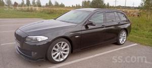 Black BMW 528 2011 in Jekabpils, with an engine capacity of 2.00 L and mileage of 219 thousand km for 10100 €, photo  on AUTOMOTO.COM.LV