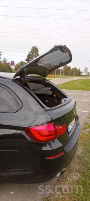 Black BMW 528 2011 in Jekabpils, with an engine capacity of 2.00 L and mileage of 219 thousand km for 10100 €, photo 9 on AUTOMOTO.COM.LV