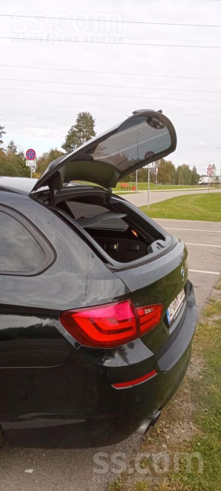 Black BMW 528 2011 in Jekabpils, with an engine capacity of 2.00 L and mileage of 219 thousand km for 10100 €, photo 9 on AUTOMOTO.COM.LV
