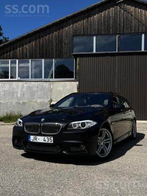 Black BMW 528 2011 in Cesis, with an engine capacity of 2.00 L and mileage of 213 thousand km for 12750 €, photo 3 on AUTOMOTO.COM.LV