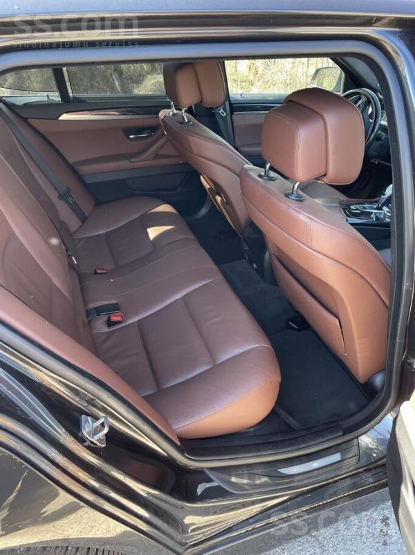 Melns BMW 528 2012 Rīga, ar dzinēja tilpumu 2.00 L un nobraukumu 288 tūkst. km par 9900 €, foto 7 vietnē AUTOMOTO.COM.LV