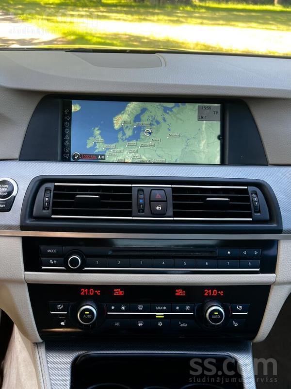 Melns BMW 528 2012 Cēsis, ar dzinēja tilpumu 2.00 L un nobraukumu 215 tūkst. km par 11500 €, foto 10 vietnē AUTOMOTO.COM.LV
