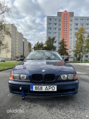 Zils BMW 528 1997 Tallina, ar dzinēja tilpumu 0.14 L un nobraukumu 400 tūkst. km par 2550 €, foto  vietnē AUTOMOTO.COM.LV