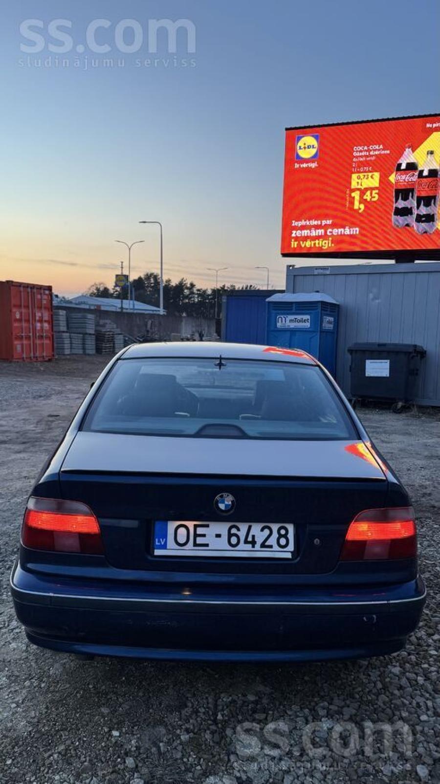 Zils BMW 528 1998 Rīga, ar dzinēja tilpumu 2.80 L un nobraukumu 340 tūkst. km par 2499 €, foto 5 vietnē AUTOMOTO.COM.LV