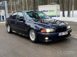 Blue BMW 528 1999 in Riga, with an engine capacity of 2.80 L and mileage of 0 thousand km for 3799 €, photo 7 on AUTOMOTO.COM.LV