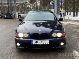 Blue BMW 528 1999 in Riga, with an engine capacity of 2.80 L and mileage of 0 thousand km for 3799 €, photo 8 on AUTOMOTO.COM.LV