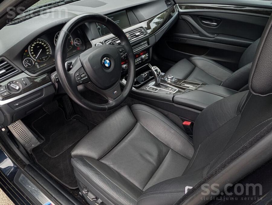 Blue BMW 528 2011 in Riga, with an engine capacity of 3.00 L and mileage of 340 thousand km for 12990 €, photo 14 on AUTOMOTO.COM.LV