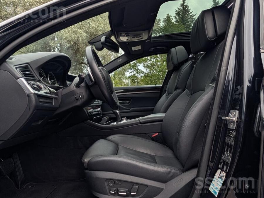 Blue BMW 528 2011 in Riga, with an engine capacity of 3.00 L and mileage of 340 thousand km for 12990 €, photo 17 on AUTOMOTO.COM.LV