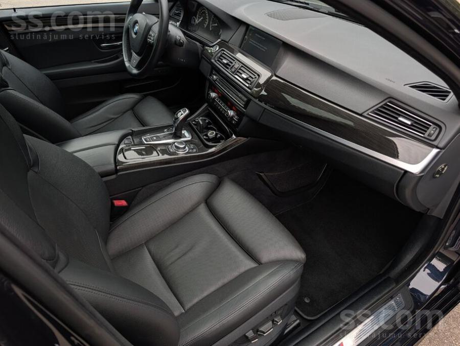 Blue BMW 528 2011 in Riga, with an engine capacity of 3.00 L and mileage of 340 thousand km for 12990 €, photo 22 on AUTOMOTO.COM.LV