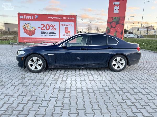 Blue BMW 528 2013 in Siauliai, with an engine capacity of 2.00 L and mileage of 245 thousand km for 7850 €, photo 1 on AUTOMOTO.COM.LV