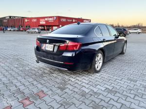 Blue BMW 528 2013 in Siauliai, with an engine capacity of 2.00 L and mileage of 245 thousand km for 7850 €, photo 6 on AUTOMOTO.COM.LV