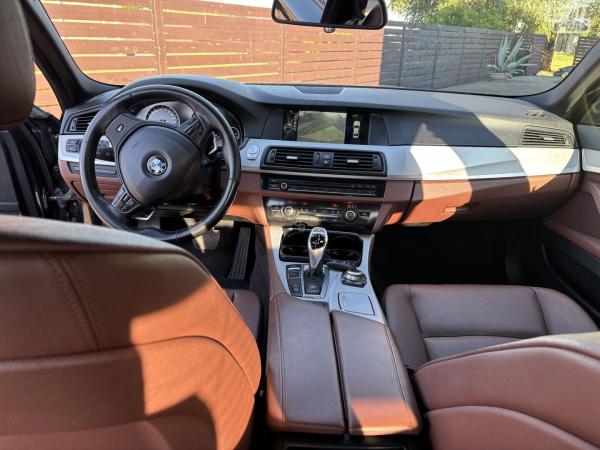 Blue BMW 528 2013 in Klaipeda, with an engine capacity of 2.00 L and mileage of 170 thousand km for 10500 €, photo 8 on AUTOMOTO.COM.LV