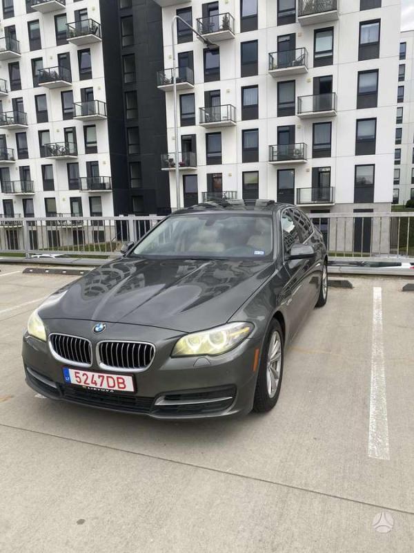 Brown BMW 528 2014 in Vilnius, with an engine capacity of 2.00 L and mileage of 288 thousand km for 6200 €, photo 3 on AUTOMOTO.COM.LV