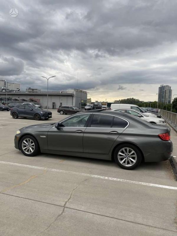 Brown BMW 528 2014 in Vilnius, with an engine capacity of 2.00 L and mileage of 288 thousand km for 6200 €, photo 4 on AUTOMOTO.COM.LV