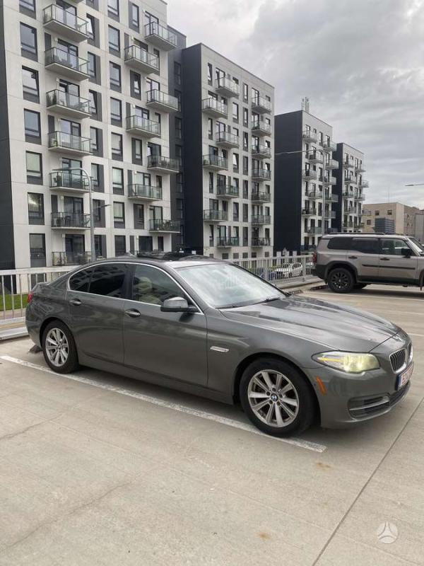 Brown BMW 528 2014 in Vilnius, with an engine capacity of 2.00 L and mileage of 288 thousand km for 6200 €, photo 7 on AUTOMOTO.COM.LV