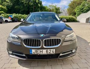 Brown BMW 528 2016 in Vilnius, with an engine capacity of 2.00 L and mileage of 169 thousand km for 11800 €, photo 4 on AUTOMOTO.COM.LV