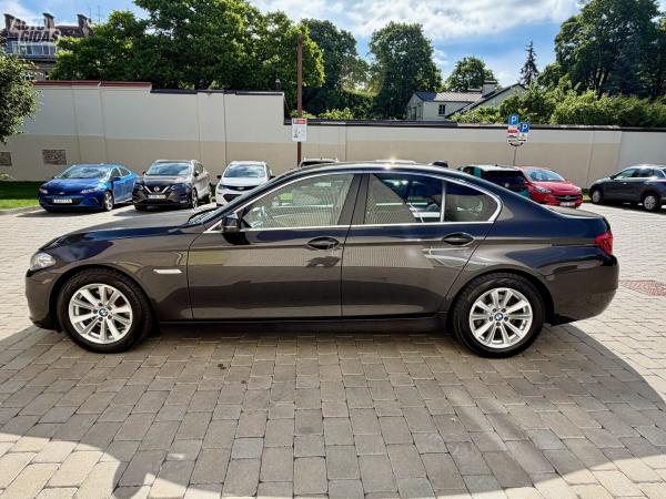 Brown BMW 528 2016 in Vilnius, with an engine capacity of 2.00 L and mileage of 169 thousand km for 11100 €, photo 1 on AUTOMOTO.COM.LV