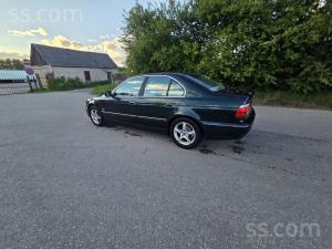 Green BMW 528 2000 in Daugavpils, with an engine capacity of 2.80 L and mileage of 0 thousand km for 3500 €, photo 7 on AUTOMOTO.COM.LV