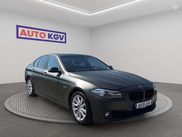 Green BMW 528 2015 in Kaunas, with an engine capacity of 2.00 L and mileage of 149 thousand km for 9999 €, photo 7 on AUTOMOTO.COM.LV