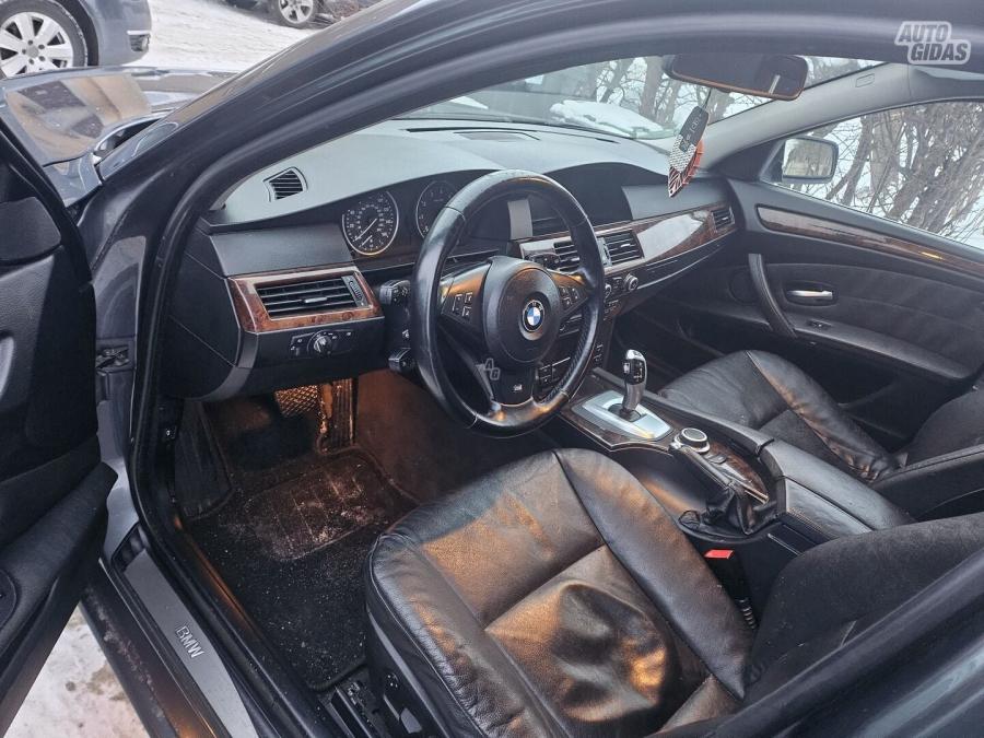 Pelēks BMW 528 2008 Klaipėda, ar dzinēja tilpumu 3.00 L un nobraukumu 329 tūkst. km par 3000 €, foto 10 vietnē AUTOMOTO.COM.LV
