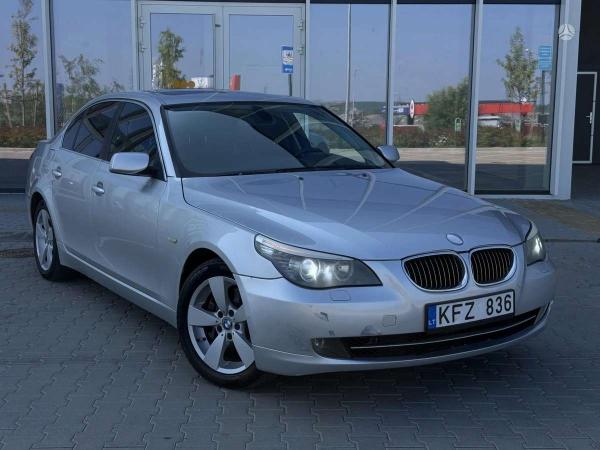 Pelēks BMW 528 2008 Viļņa, ar dzinēja tilpumu 3.00 L un nobraukumu 362 tūkst. km par 3000 €, foto 1 vietnē AUTOMOTO.COM.LV